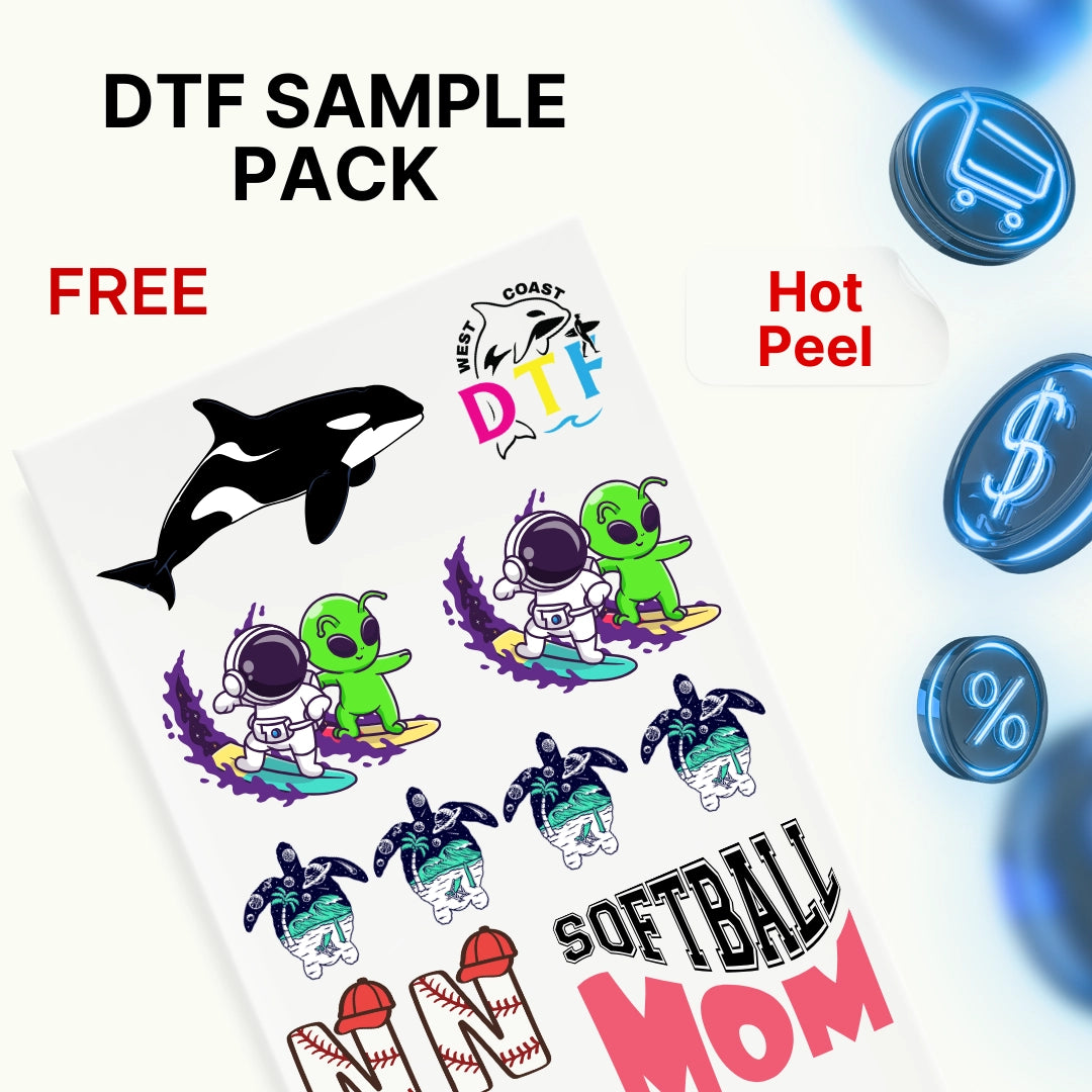 DTF Sample Pack – Test Print Quality Before Buying – DTF WEST COAST